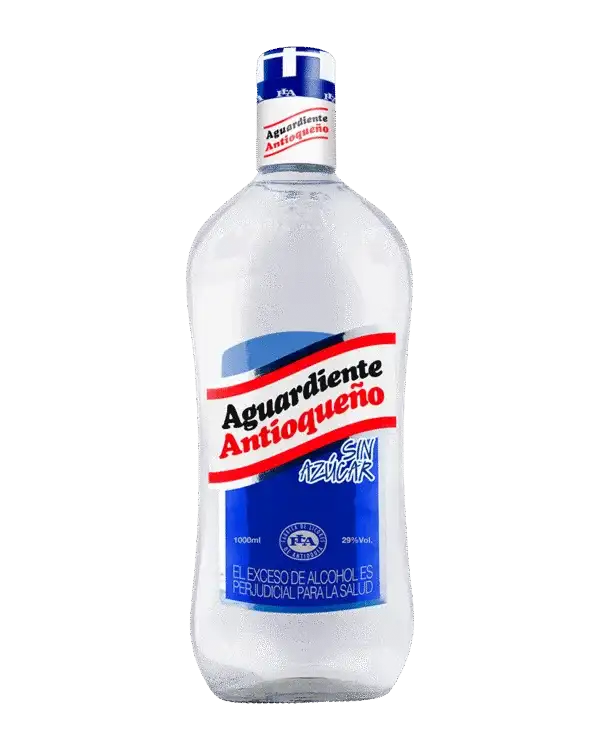 Aguardiente Antioqueño Azul 1000ml | Comprar Online | Kyva