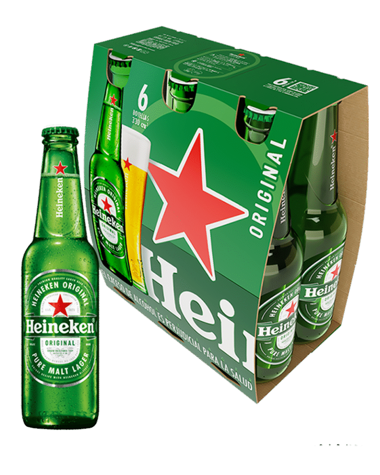 Cerveza Heineken 6 Unid x 330ml - KYVA